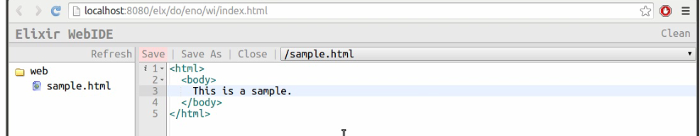 Chapter 4. Using WebIDE